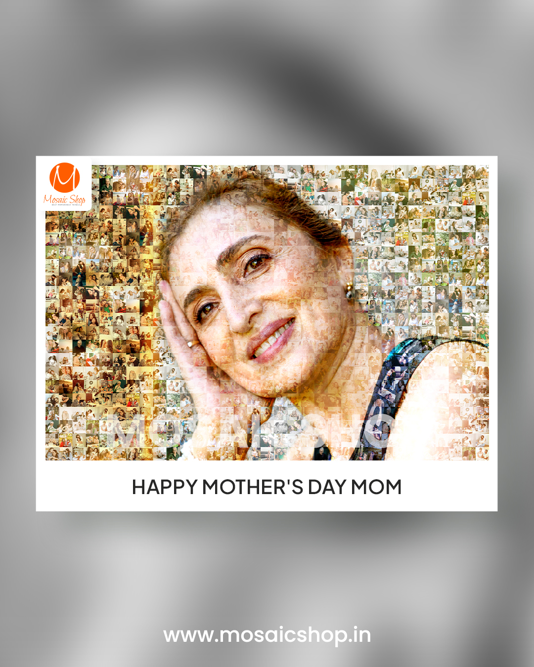 Custom Mosaic Poster – Personalized Photo Gift - MosaicShop
